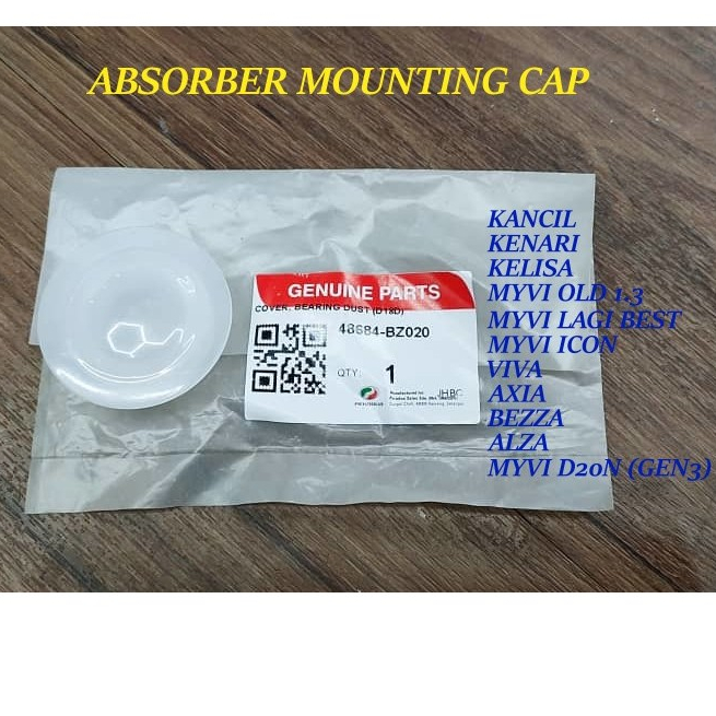 ORIGINAL 48684-BZ020 PERODUA ABSORBER MOUNTING CAP PERODUA MYVI MYVI ...