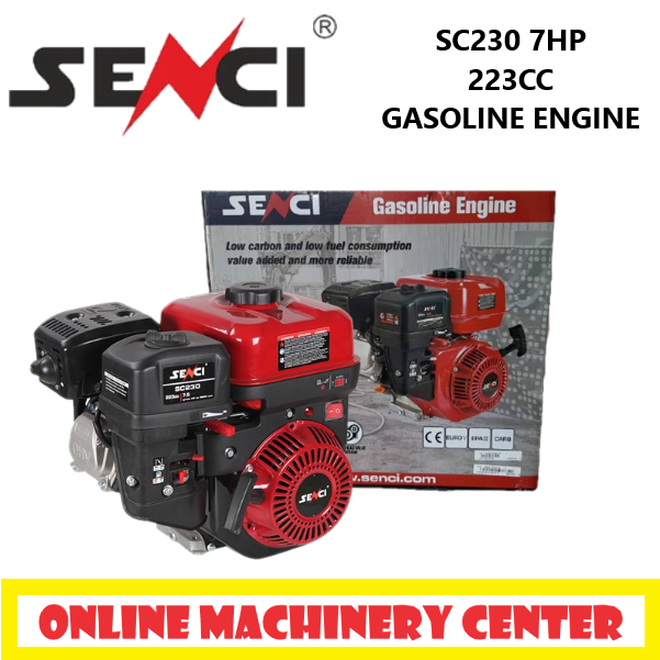 SENCI SC230 223CC/7.5HP GASOLINE ENGINE (HEAVY DUTY) | Shopee Malaysia
