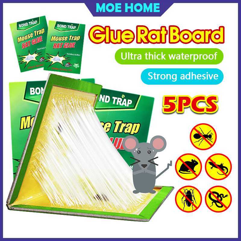 🐭5PCS Super Mouse Trap Glue Perangkap Tikus Gam Tikus Household Snake ...