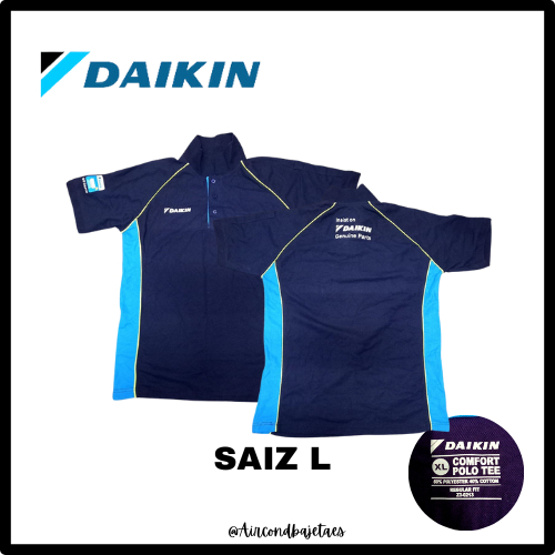Daikin T-Shirt / Uniform / Baju R32 S / M / L / XL | Shopee Malaysia