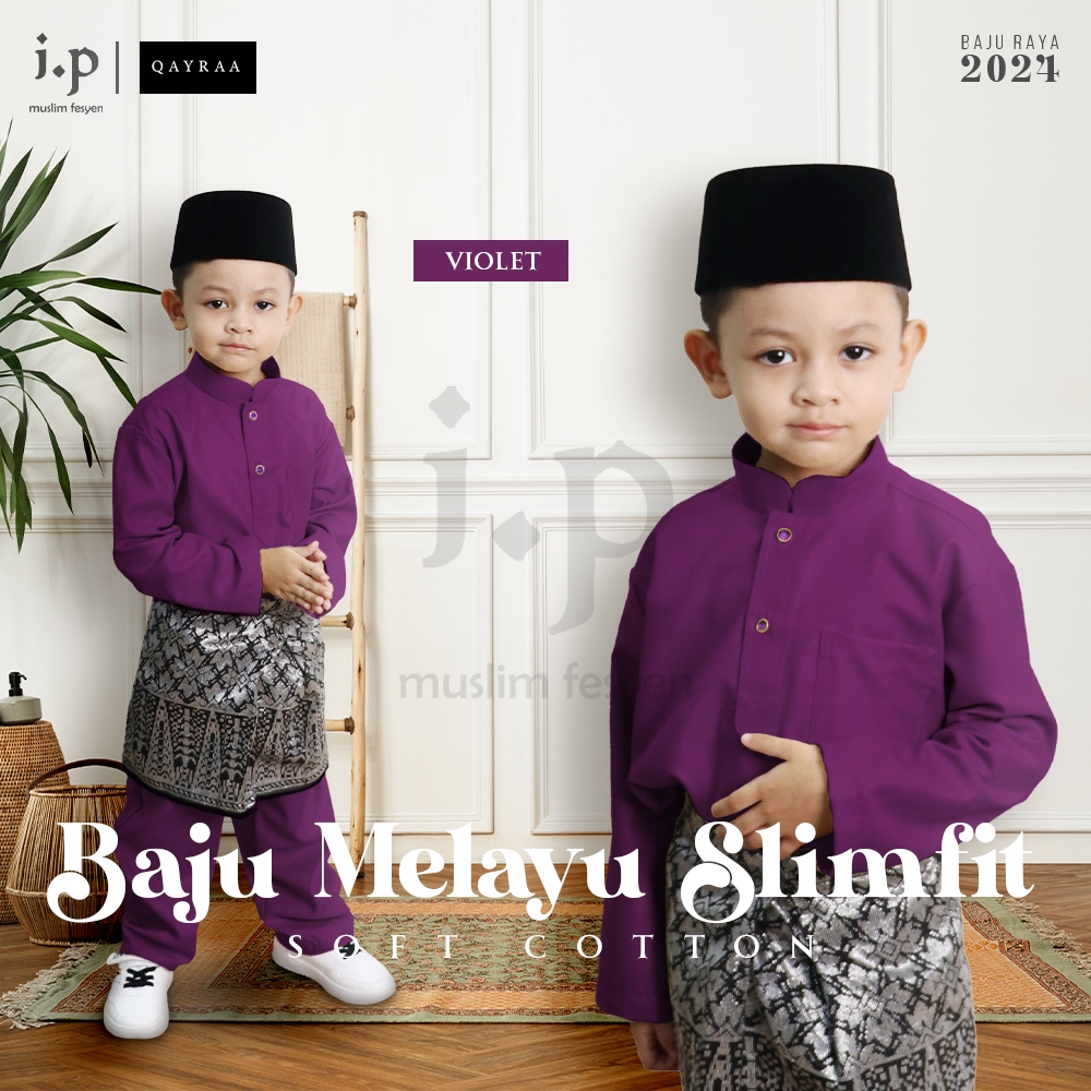 𝐈.𝐏 𝐌𝐮𝐬𝐥𝐢𝐦 𝟐𝟎𝟐𝟒💖Baju Melayu Budak / Soft Cotton / 0-14 / BAJU RAYA BABY ...