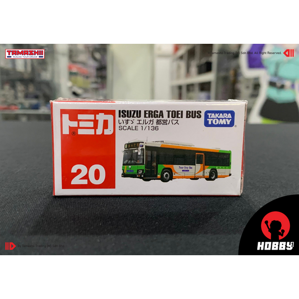 Takara Tomy No.20 Isuzu Elga Toei Bus (Tomica) | Shopee Malaysia