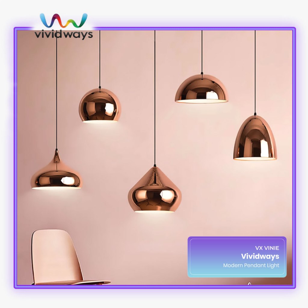 K2 VIVIDWAYS Pendant Light VINIE VX Modern Pendant Light/Chandelier ...