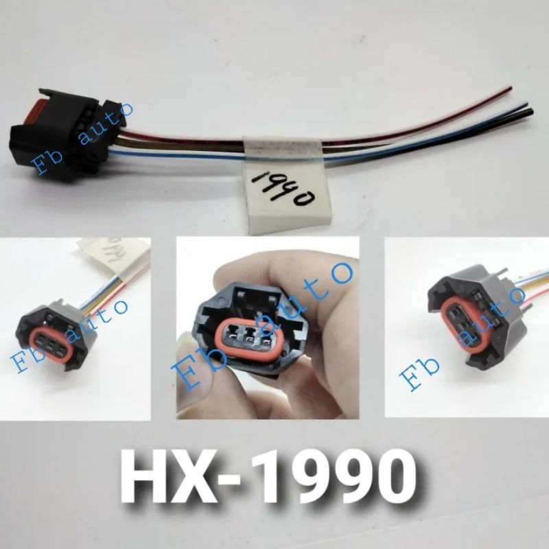 HX-1990 3pin Hitachi excavator pressure sensor socket connector ...