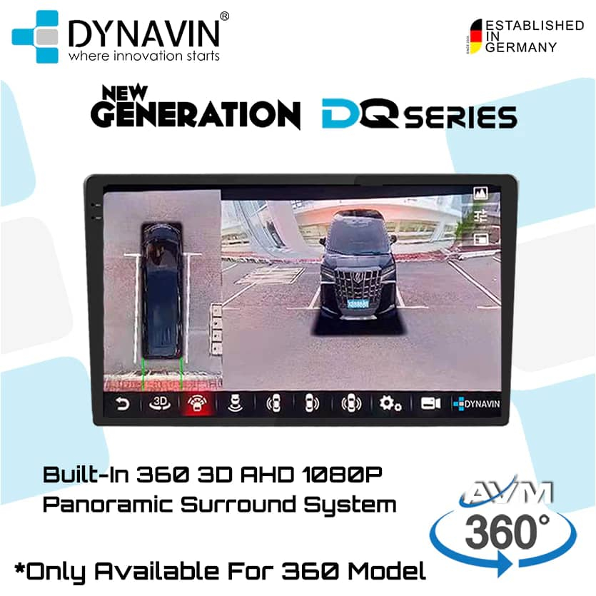 Dynavin DQ Series With 4G/CarPlay/DSP/Android Auto (Octa-Core 2GB RAM ...