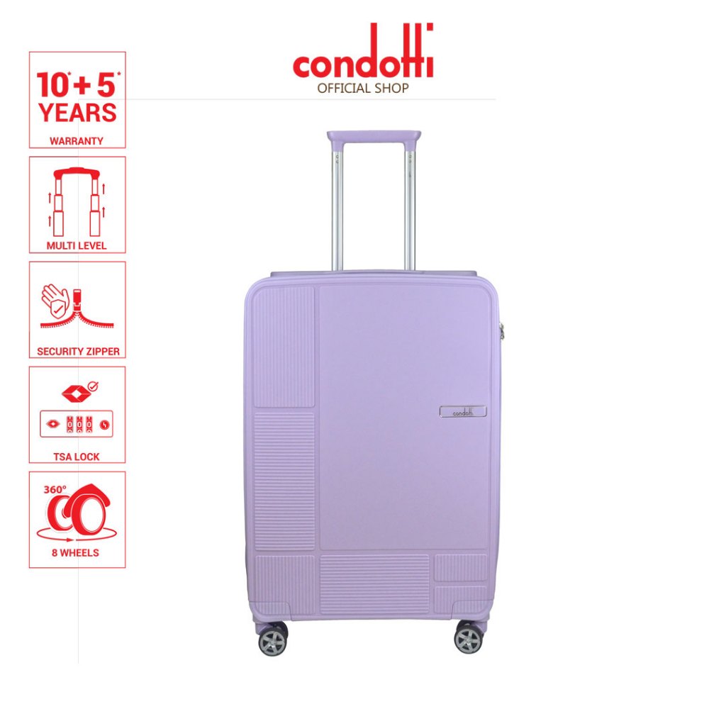 Condotti 28" Flip Top Unbreakable PP Security Zip Hard Case [ C-FZ/28 ...