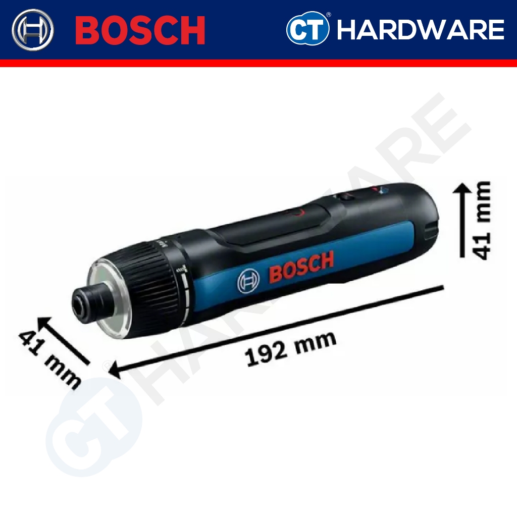 BOSCH GO 3 Smart Screwdriver Kit 3.6V 2.0AH - 8pcs Access + USB ...