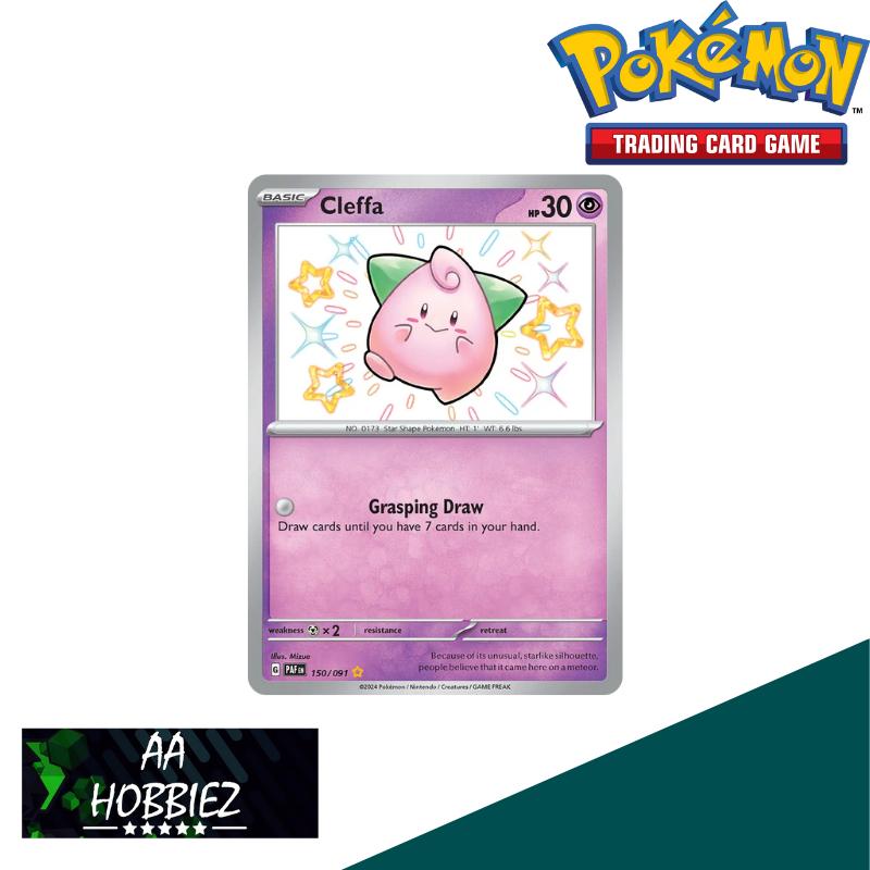 Pokemon TCG Cleffa 150/091 Paldean Fates Shiny Baby | Shopee Malaysia Pokemon TCG Cleffa 150/091 Paldean Fates Shiny Baby | Shopee Malaysia