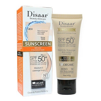 Disaar Bronze Foundation + Sunscreen 50+ oilfree | Shopee Malaysia
