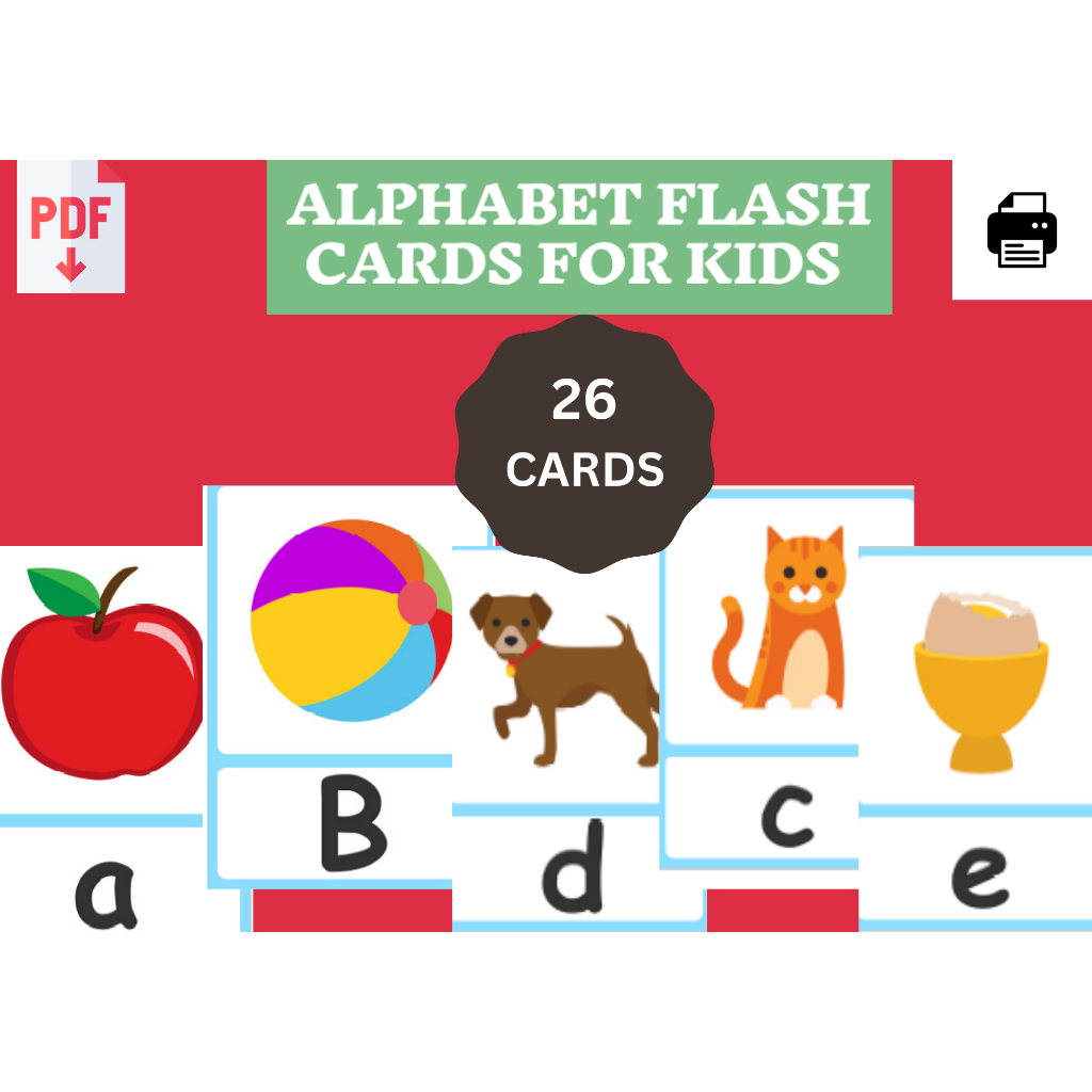 [PDF] PRESCHOOL & KINDERGARTEN Alphabets Educational Posters Flashcards ...