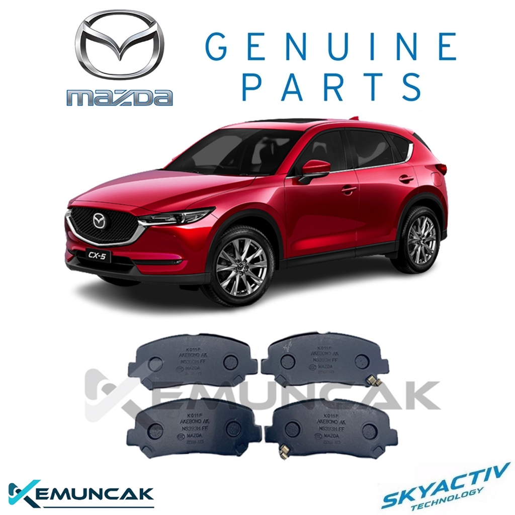 (100% Genuine) MAZDA CX5 2012 - 2017 | Brake Pad Set (Front / Rear ...
