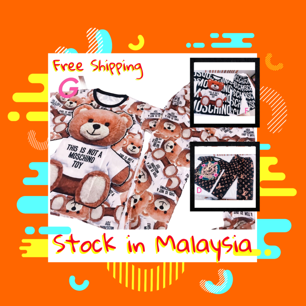 {READY STOCK IN MALASIA} NEW TRENDY 2PCS CASUAL WEAR SLEEP PYJAMAS ...