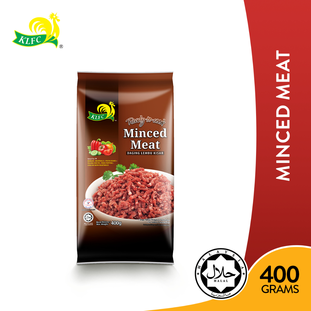 KLFC Frozen Halal Minced Meat 1kg / 400g | Shopee Malaysia