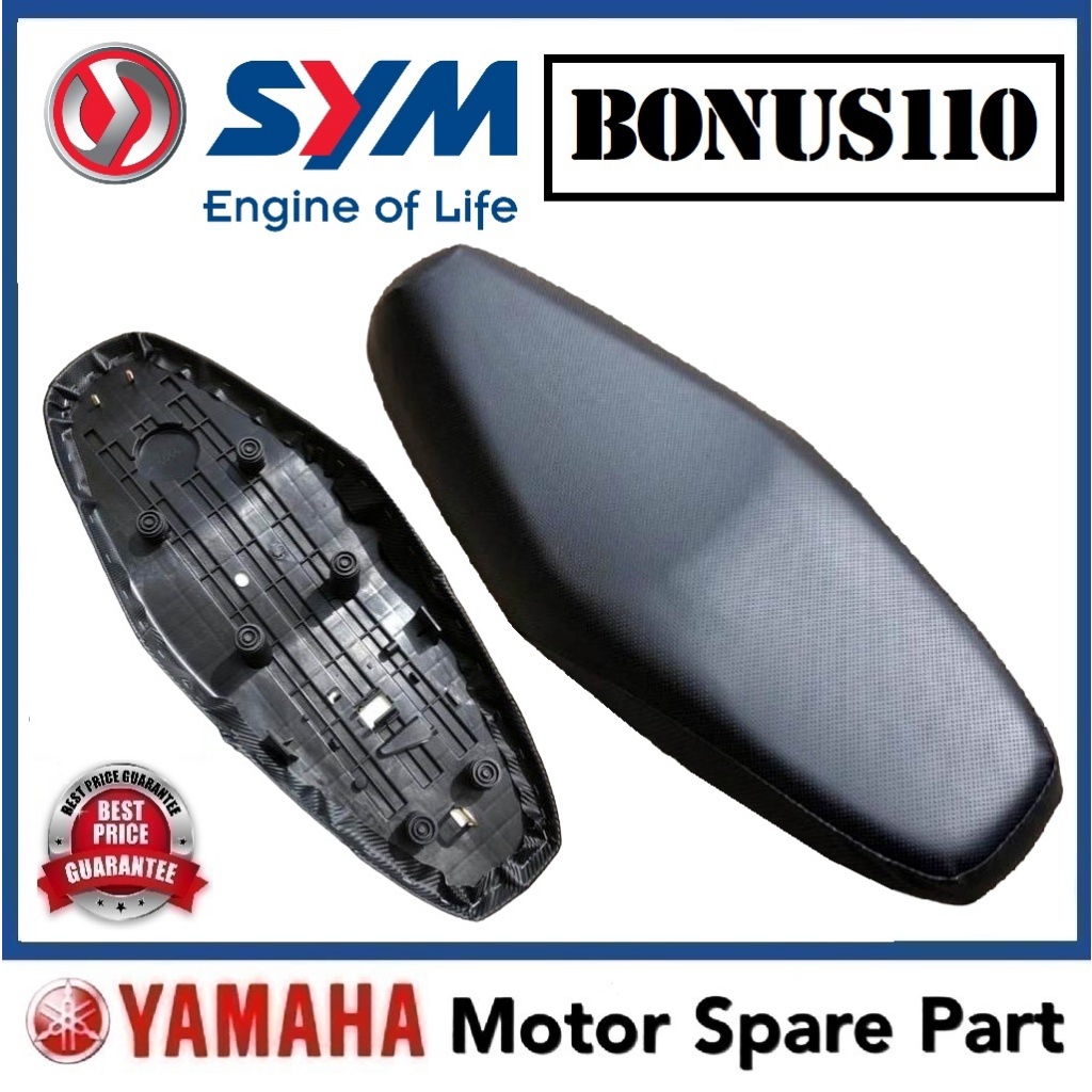 SYM BONUS SEAT ASSY 0 KUSYEN KUSEN KUSHION KUSION CUSHION CUSION TEMPAT ...