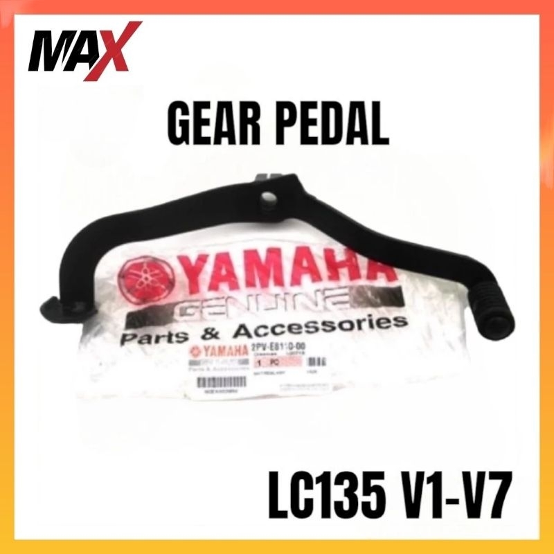 YAMAHA LC135 135LC LC 135 V1 V2 V3 V4 V5 V6 V7 GEAR LEVER GEAR PEDAL BLACK 4SPEED USE | Shopee ...