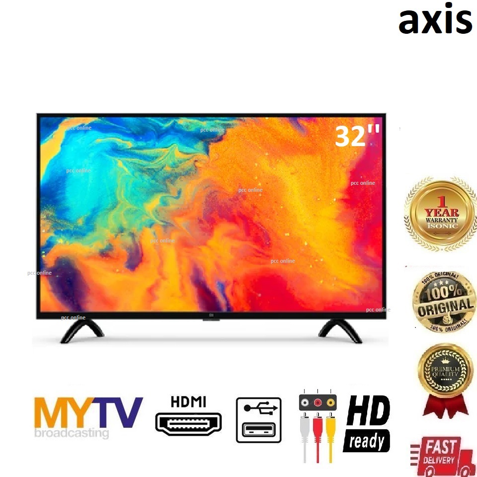 Axis/Meck/Isonic Digital LED TV With DVB-T2 (32") | Shopee Malaysia