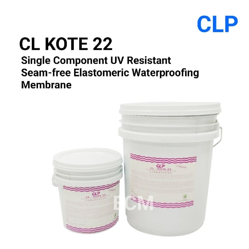 CL-KOTE 22 (20KG) Cold Applied Single Component UV Resistant Seam-free ...