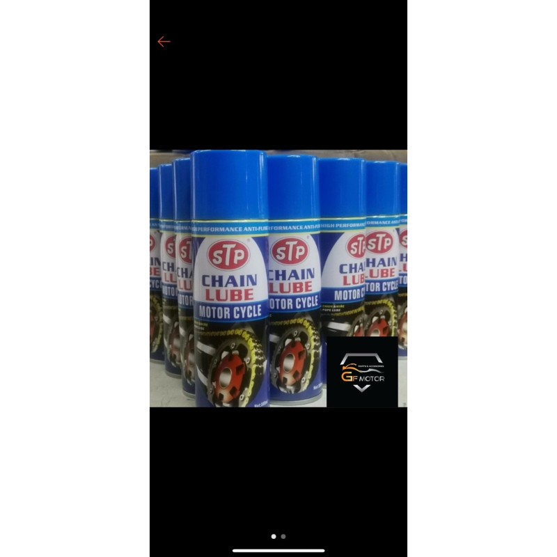 ORIGINAL STP CHAIN LUBE MOTORCYCLE SPRAY RANTAI MOTOR MINYAK RANTAI ...