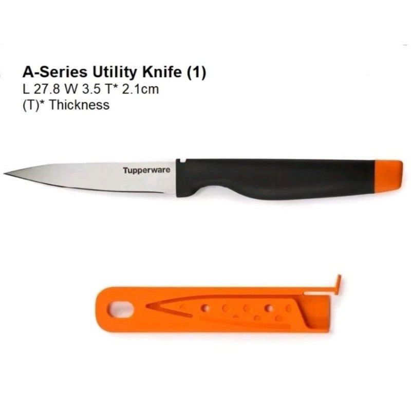 TUPPERWARE A-SERIES UTILITY KNIFE (1) | Shopee Malaysia
