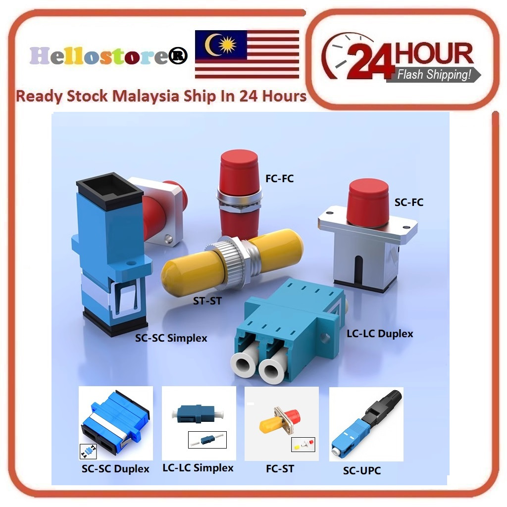 FTTH FC SC ST UPC LC SM MM Singlemode Multimode Fiber Optic Connector ...
