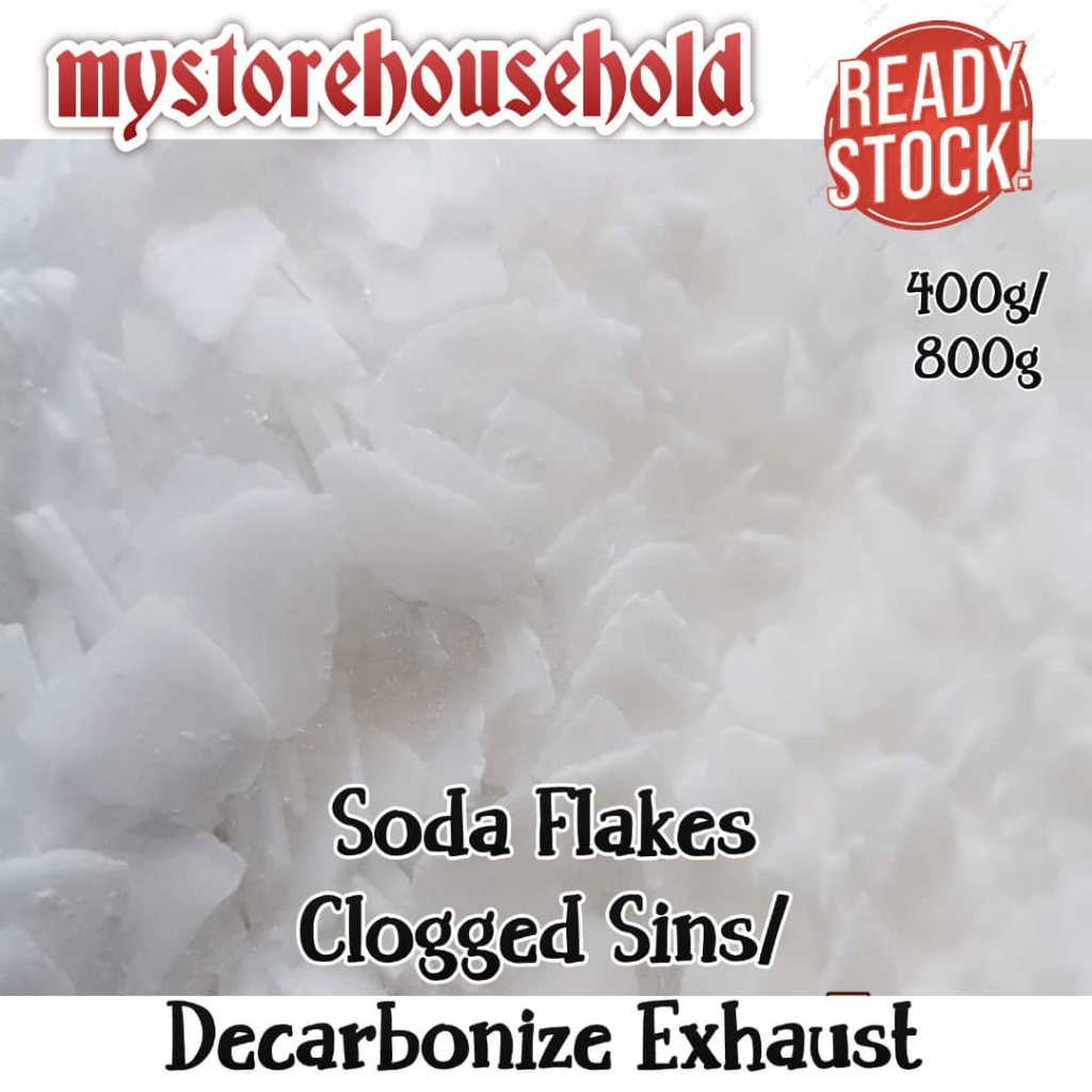 800g SODA FLAKES | PAIP TERSUMBAT | CLOGGED SINKS | EXZOS TERSUMBAT ...
