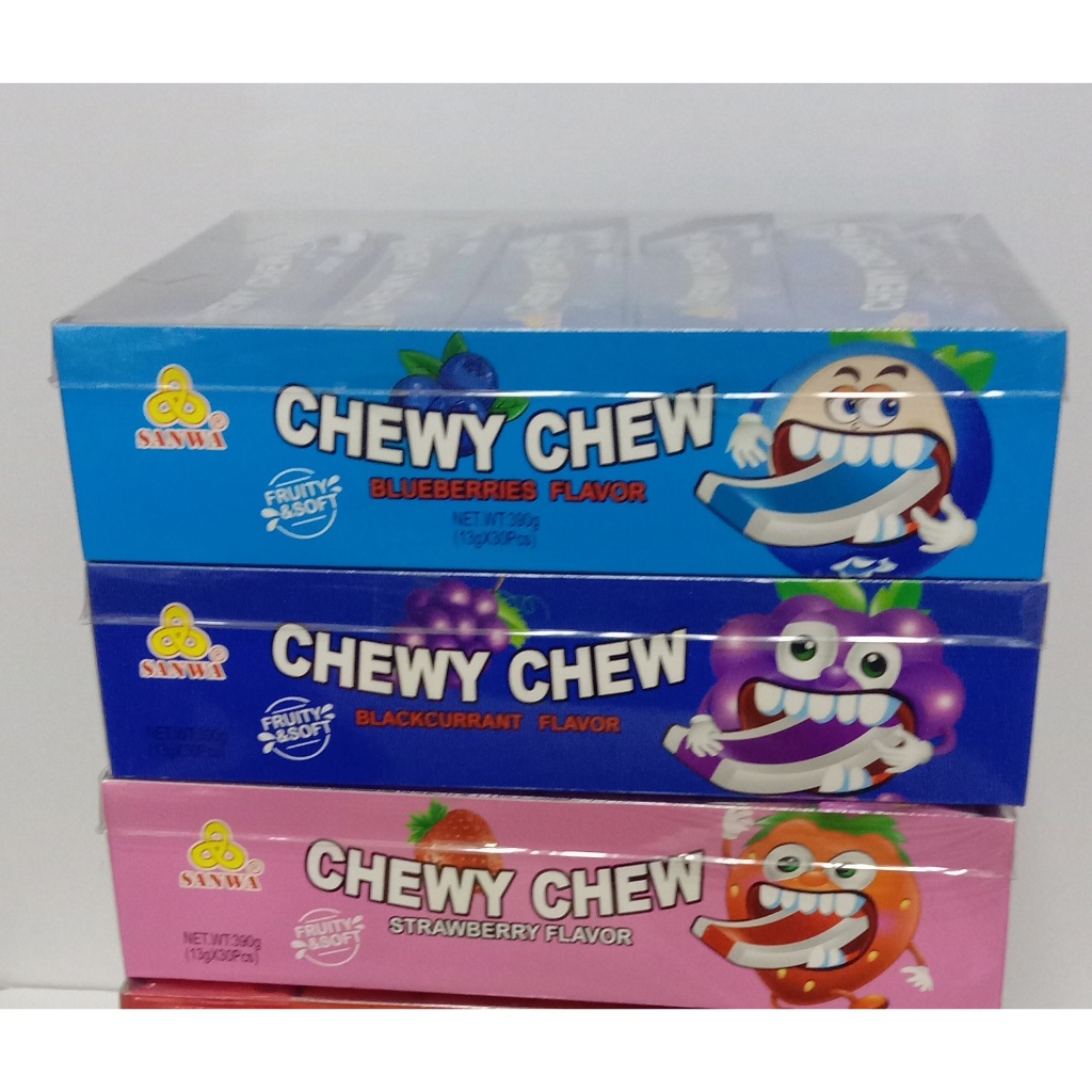 [Halal] Sanwa Chewy Chew (30pcs x 13g) | Shopee Malaysia