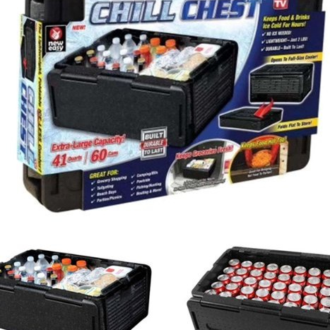 (𝐁𝐈𝐆 𝐒𝐇𝐎𝐏) Portable Foldable Iceless Cooler Cooler Box Warmer Box ...