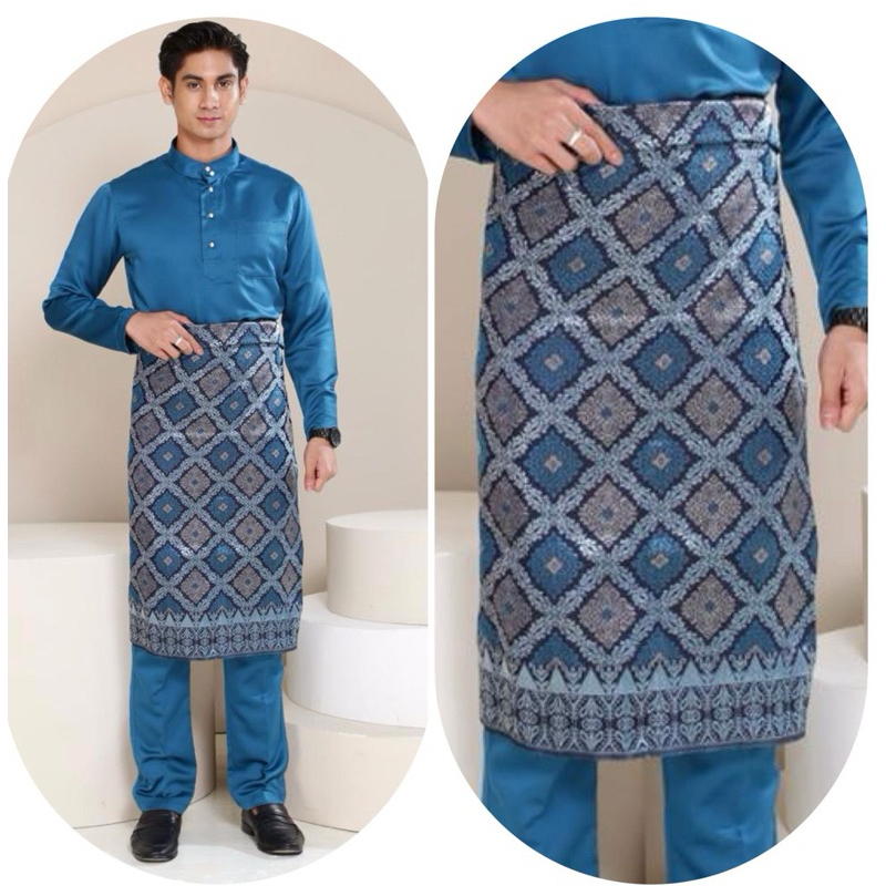 Sampin Tenun Asli Samping Instant Dewasa | Sampin Raya 2024 | Ready ...