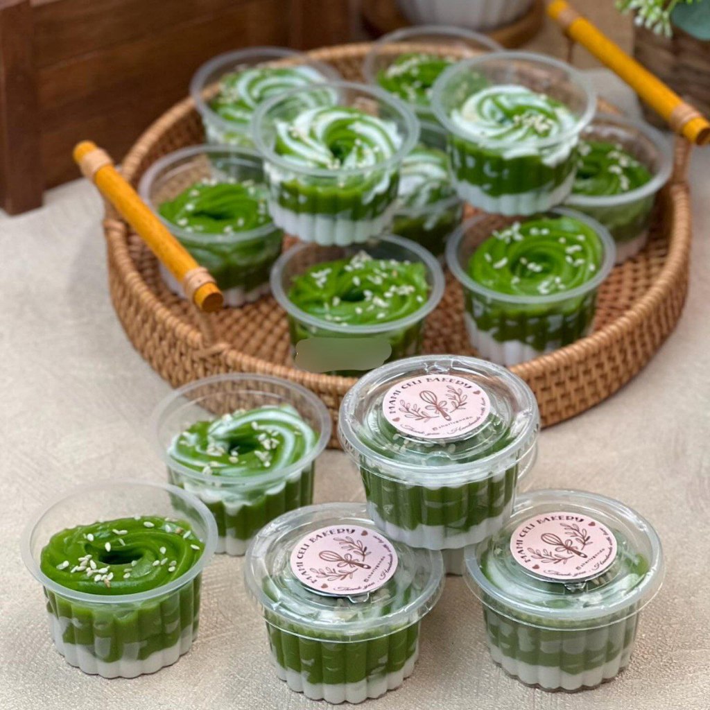 PPF - (10 Pcs) Disposable Plastic Pudding Dadih Cup Lid | Agar-agar ...