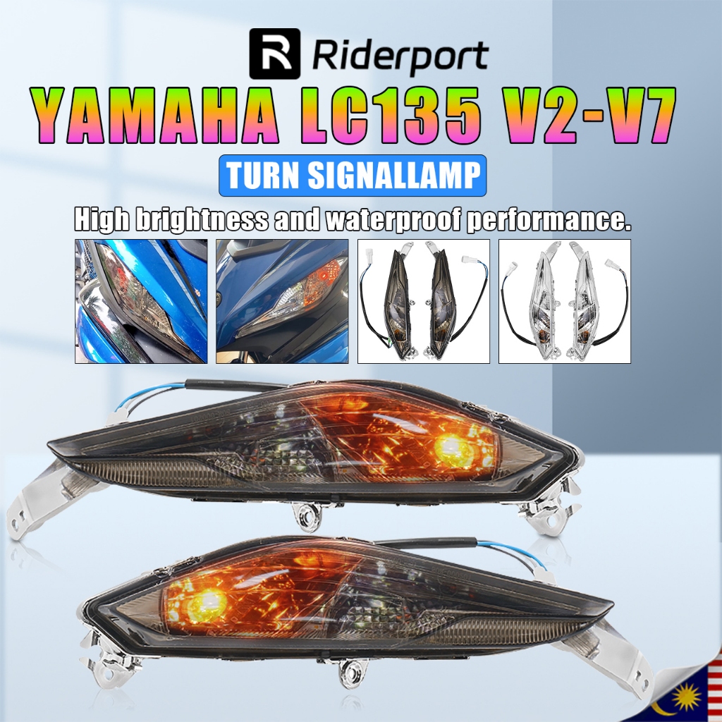 YAMAHA LC135 V4 V5 V6 V7 FRONT SIGNAL REAR SIGNAL LAMPU DEPAN BELAKANG SET LED 135LC LC 135 V4 ...