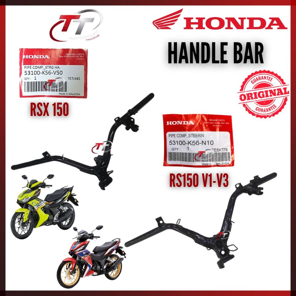 RS150 RS 150 V1 V2 V3 RSX150 RSX HANDLE BAR HANDEL BRACKET STEERING ...