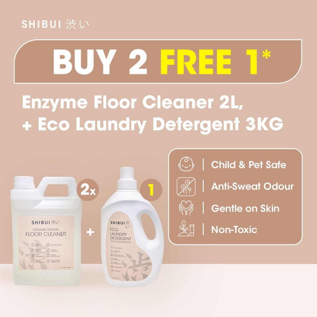 SHIBUI BUY 2 Organic Enzyme Floor Cleaner Detergent/Pencuci Lantai GET ...