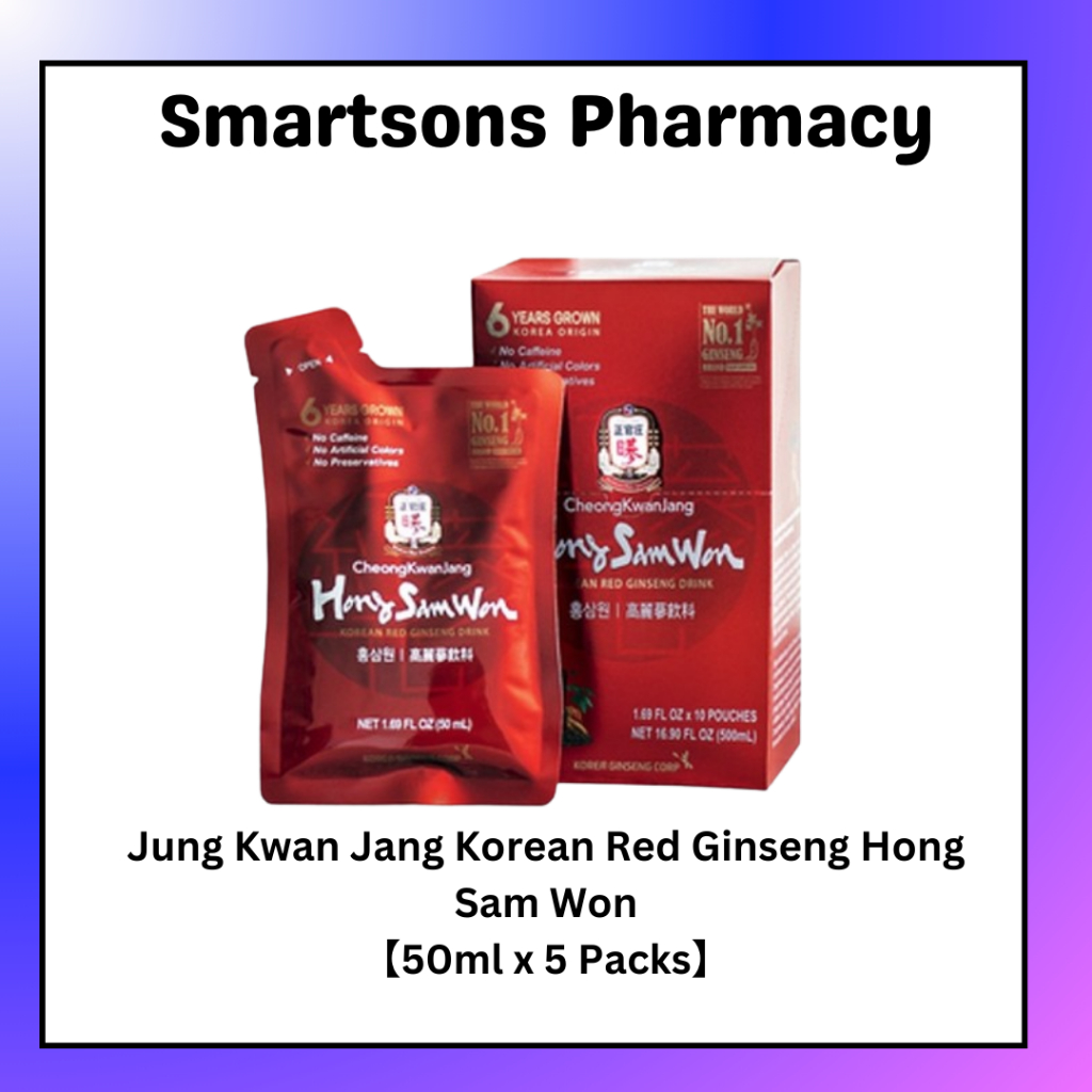 Jung Kwan Jang (Cheong Kwan Jang) Korean Red Ginseng Hong Sam Won 【50ml ...