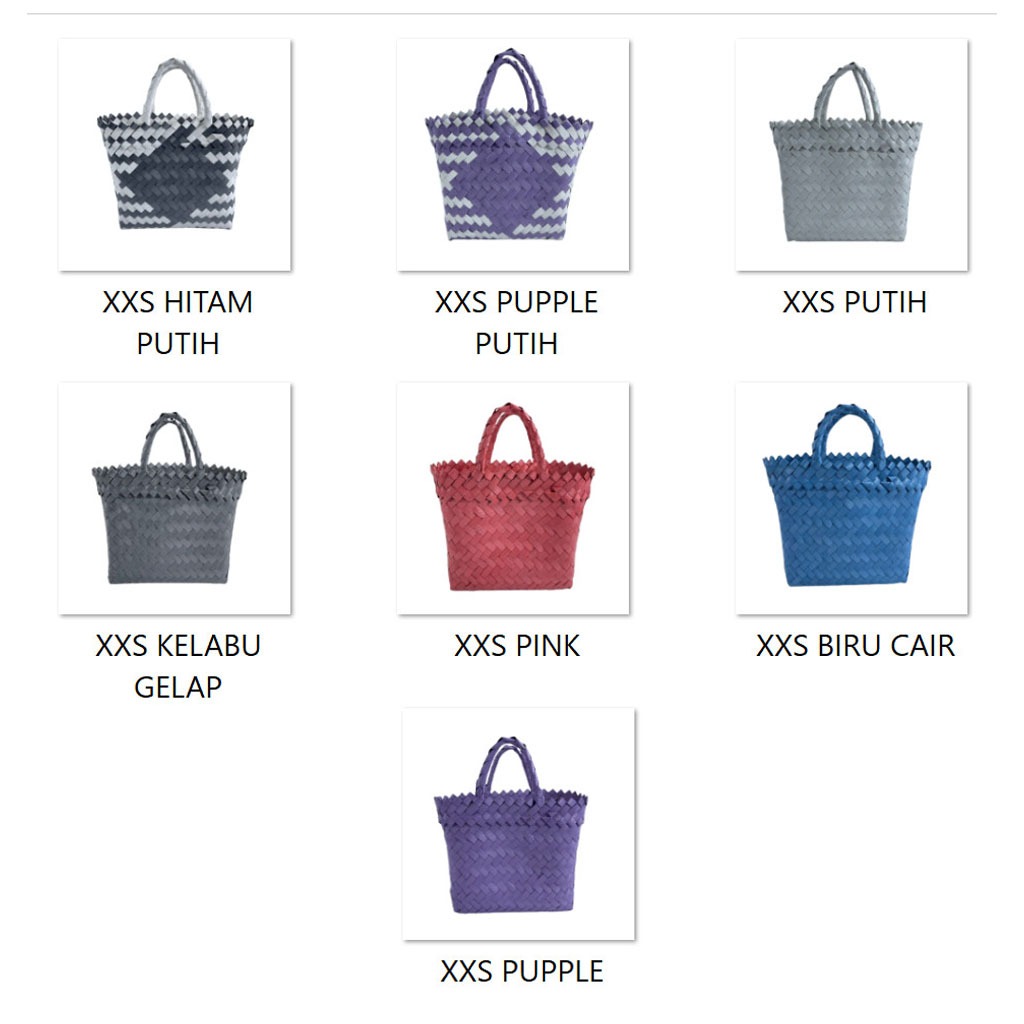 XS BEG ANYAMAN ( sabah/sarawak dan labuan tiada penghantaran) | Shopee ...