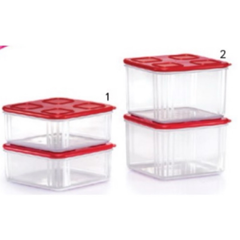 Tupperware clearmate medium set (4pcs) | Shopee Malaysia