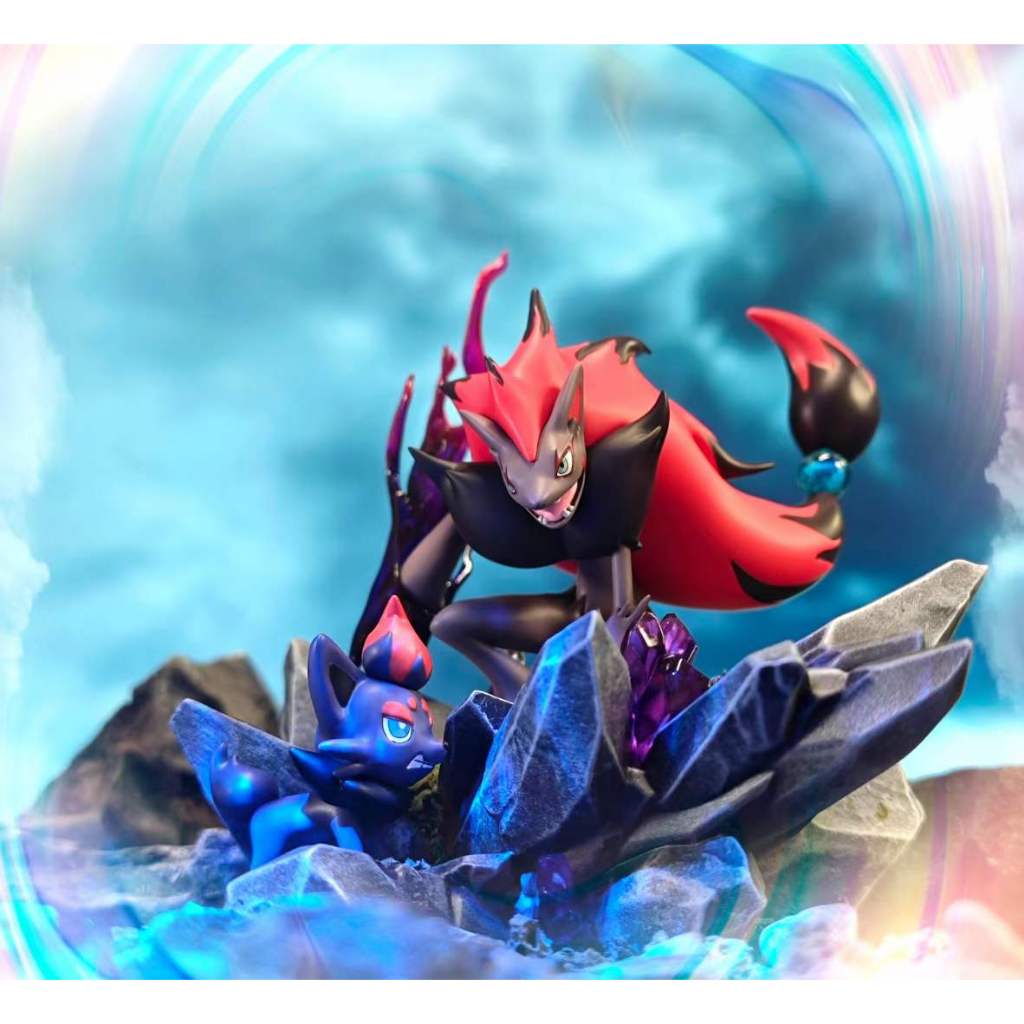 TP Studio - Zoroark Evolution Group Pokemon Series 002 Resin Statue GK ...