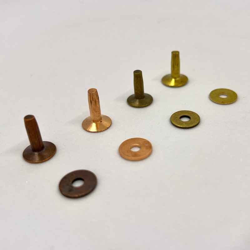 Copper/Brass English Rivets 11mm*11mm [ CKFOO ] | Shopee Malaysia
