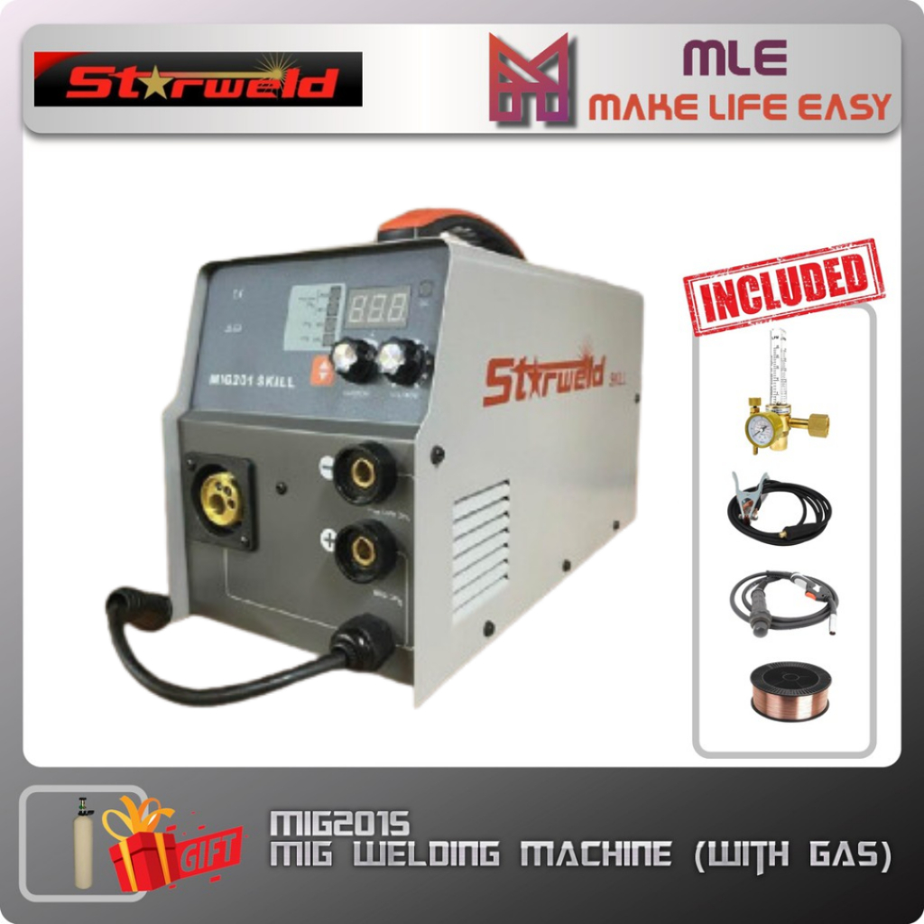 Starweld MIG201S MIG 201S MIG Welding Machine IGBT Welding Machine WITH ...