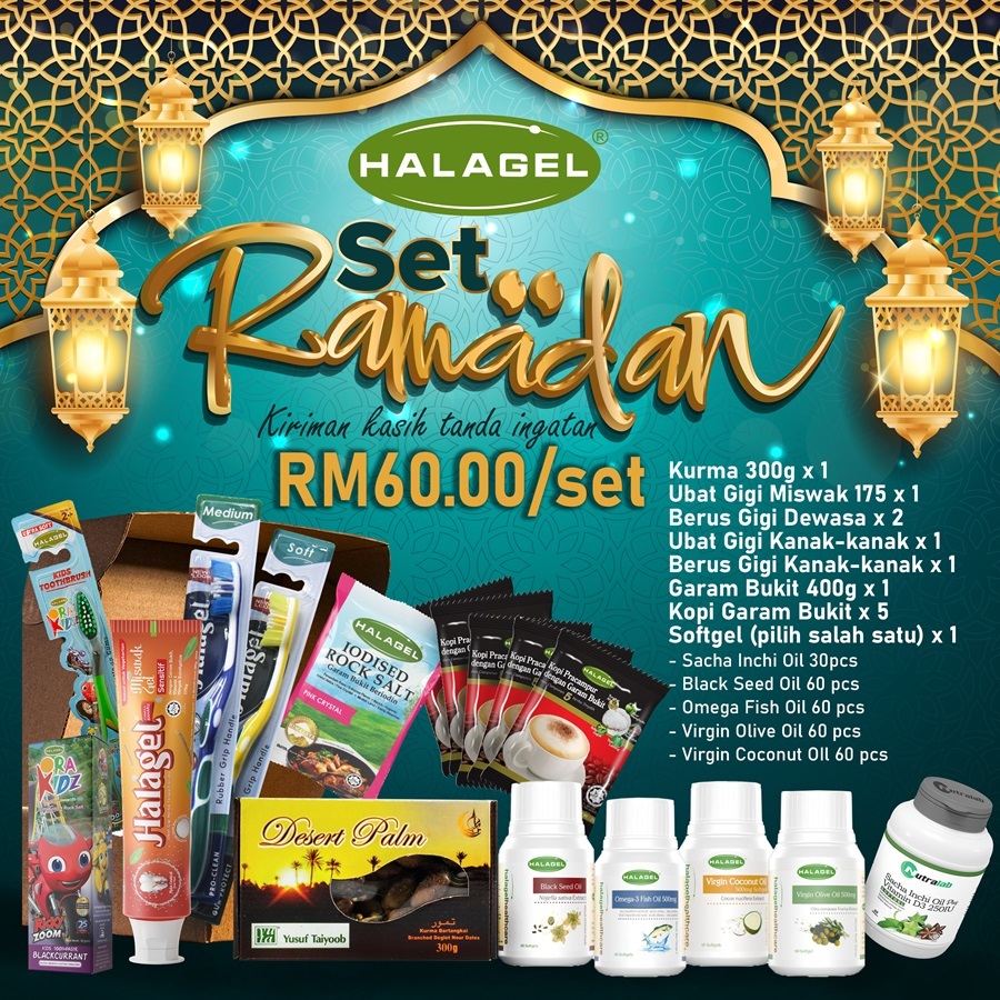 HALAGEL SET RAMADAN - KIRIMAN KASIH TANDA INGATAN | Shopee Malaysia