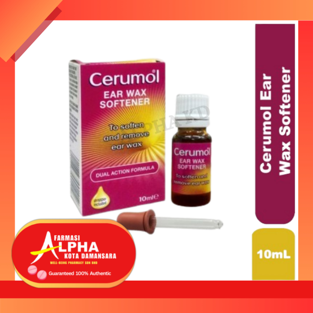 Cerumol Ear Wax Softener 10ml | Shopee Malaysia
