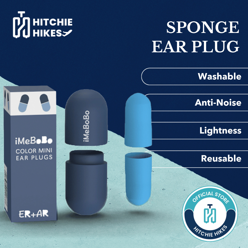 HH Sponge Earplug Anti Noise Cancelling Earbuds Safety Penutup Telinga ...
