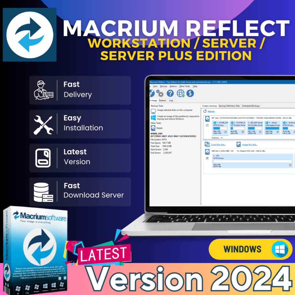 Macrium Reflect 10 | Workstation / Server / Server Plus Edition ...