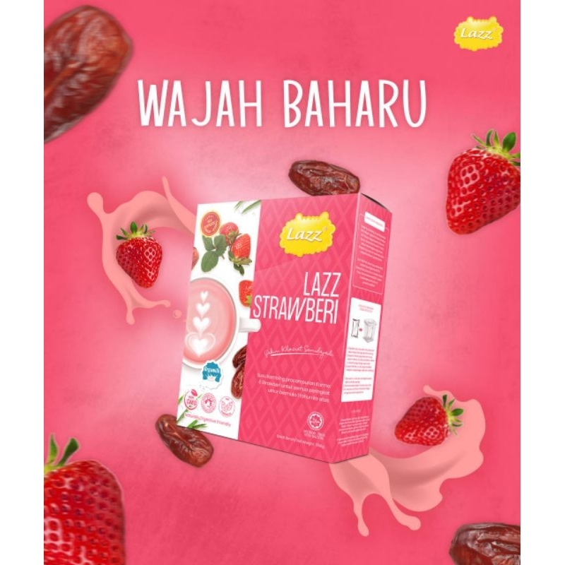 LAZZ STRAWBERI Susu Kambing Direct HQ | Shopee Malaysia