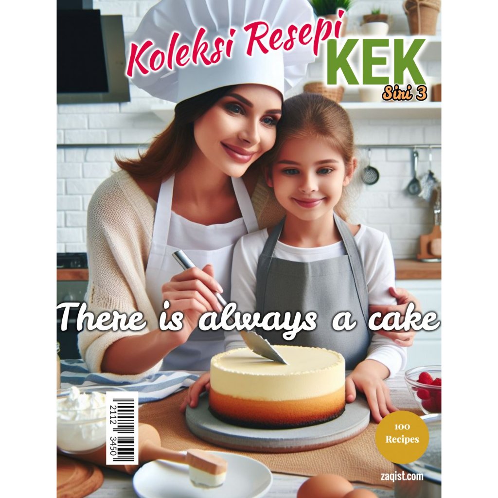 Buku Resepi Masakan Digital : Koleksi Resepi Kek - Siri 3 | Shopee Malaysia