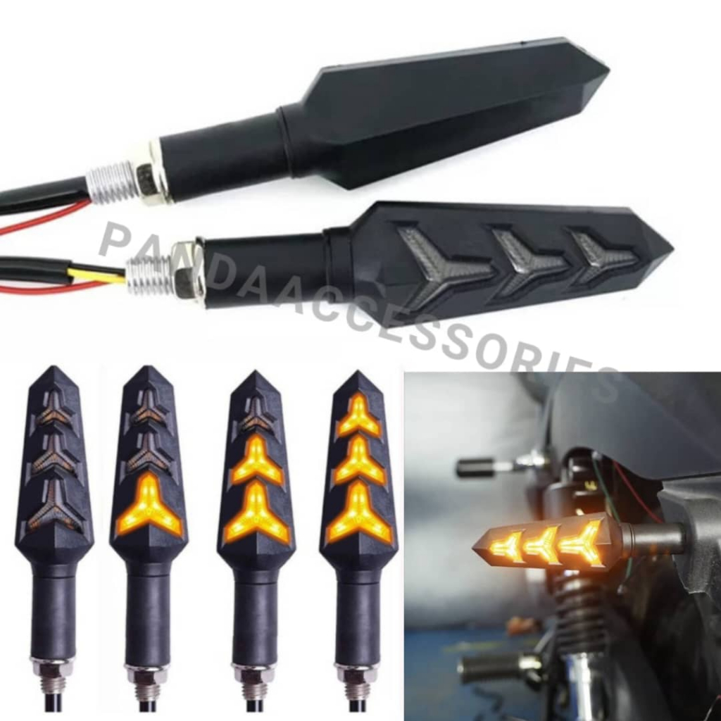 LED SIGNAL MOTOR BULL LIGHT Y15ZR R15 RS150 LC135 Z900 R25 MT15 Z800 ...