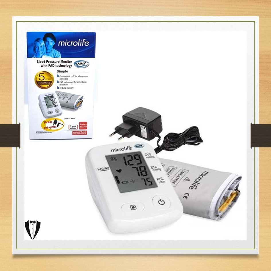 [WARRANTY x 5 YEARS] MICROLIFE BP A2 CLASSIC BLOOD PRESSURE MONITOR ...
