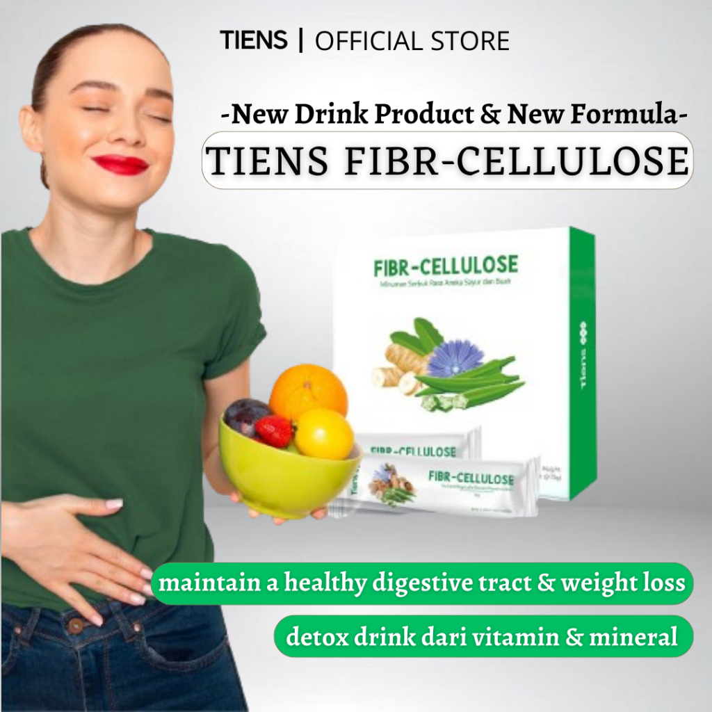 MINUMAN PROBIOTIK TINGGI SERAT & MULTIVITAMIN - FIBR-CELLULOSE ...