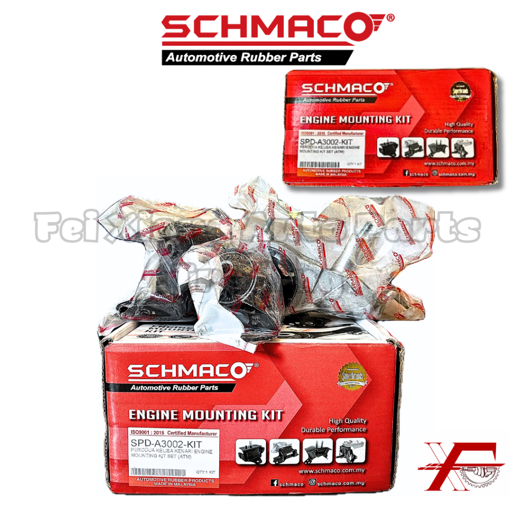 SCHMACO Perodua Kelisa Kenari Auto Engine Mounting Kit Set [ATM ...