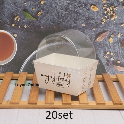 Kotak Bekas Roti / Sandwich Box / Burger Box / Toast packaging 三明治包装盒 ...