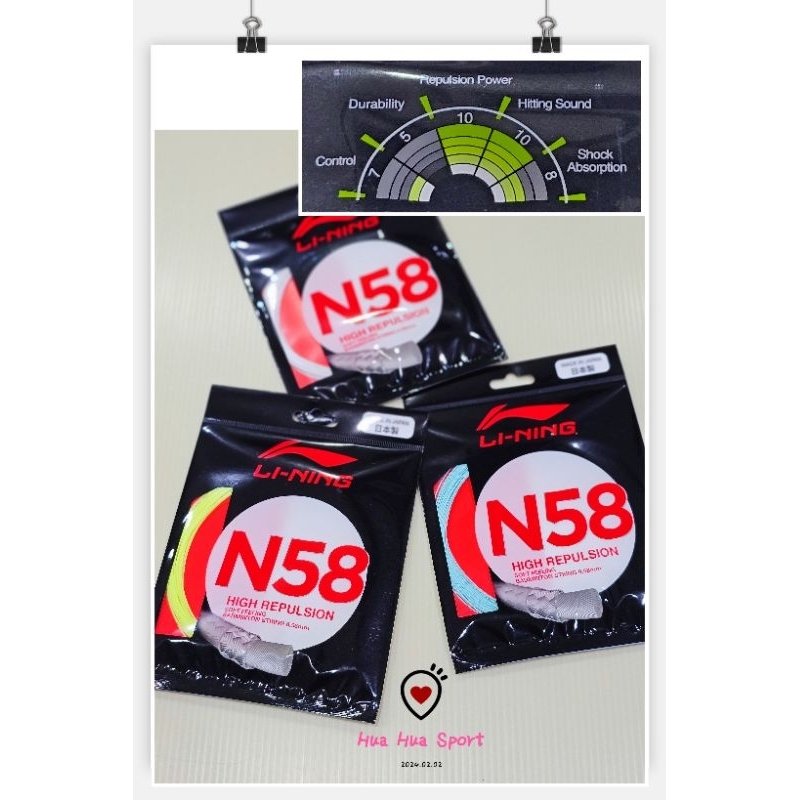 Li Ning N58 Badminton String | Shopee Malaysia